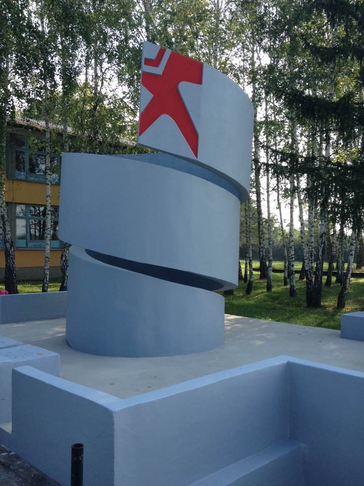 SUBNOR Derventa: Obnavlja se spomenik u Agićima - FOTO - Radio Derventa ...